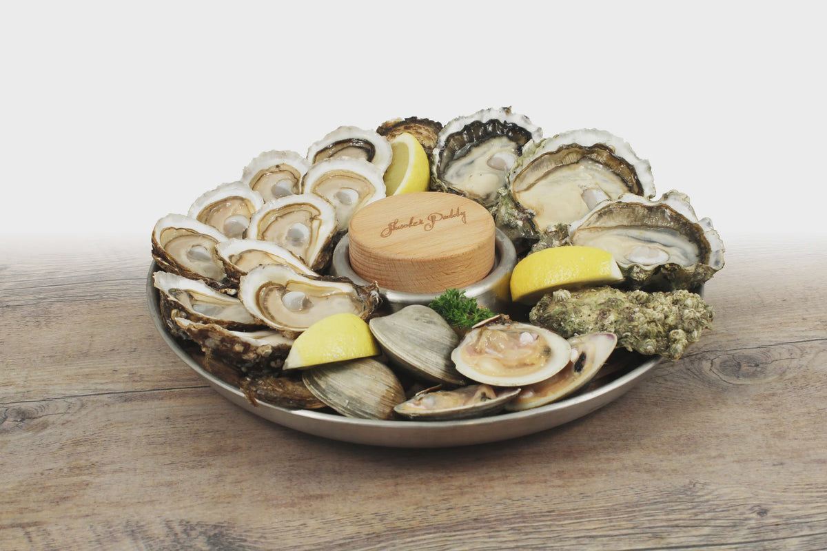 SHUCKER PADDY OYSTER TRAY 2 PC SET DKHB SK2013TP (DSC)– Shop in the Kitchen