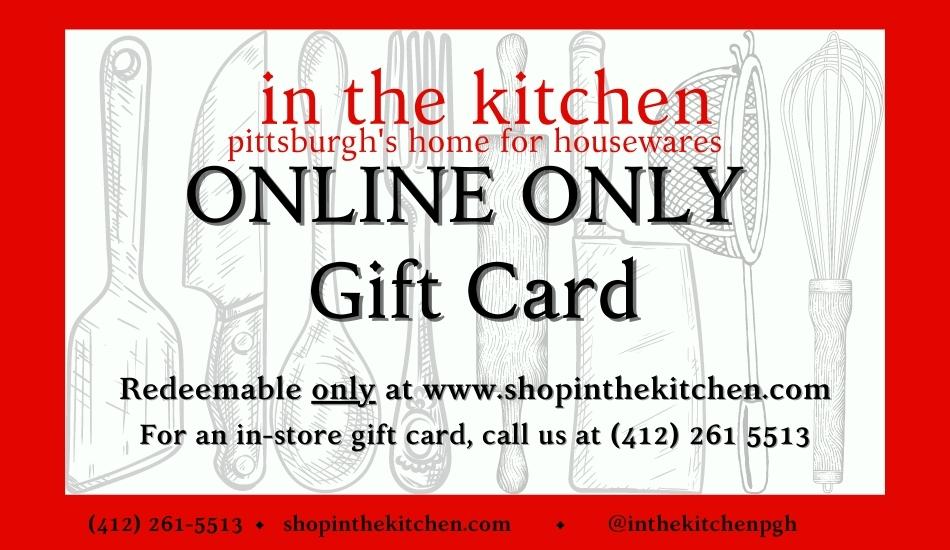 Gift Card– Shop in the Kitchen