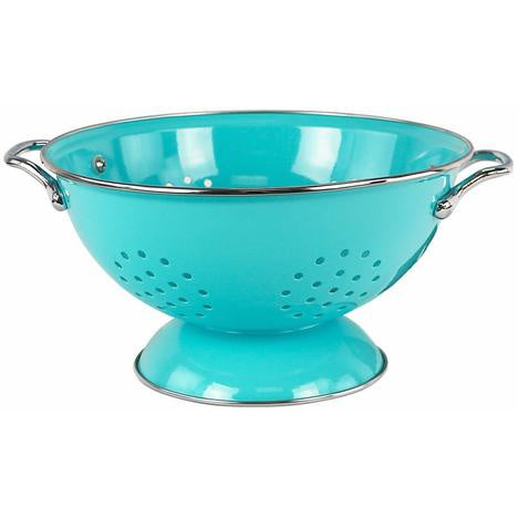 3 QUART COLANDER - TURQUOISE– Shop in the Kitchen